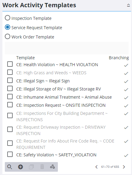 Configure Service Request Template Security
