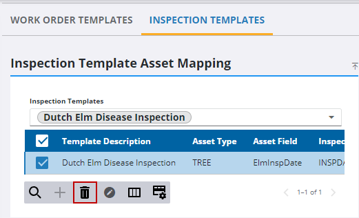 Remove an Asset Mapping