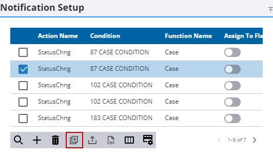 Clone a Notification Setup