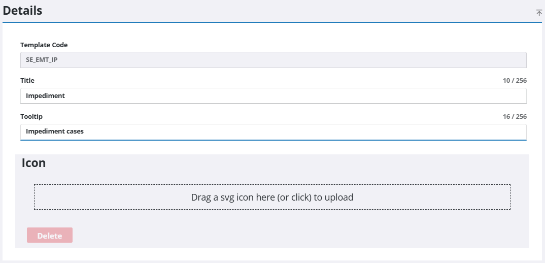 Edit a Public Access Template Category or Template