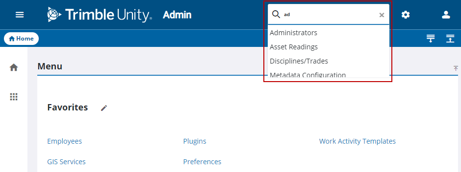 Quickly Navigate Admin