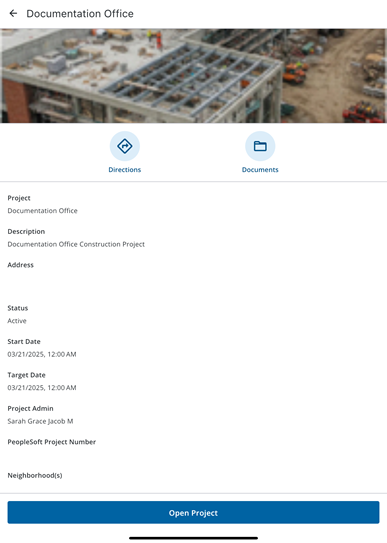 View Project Details