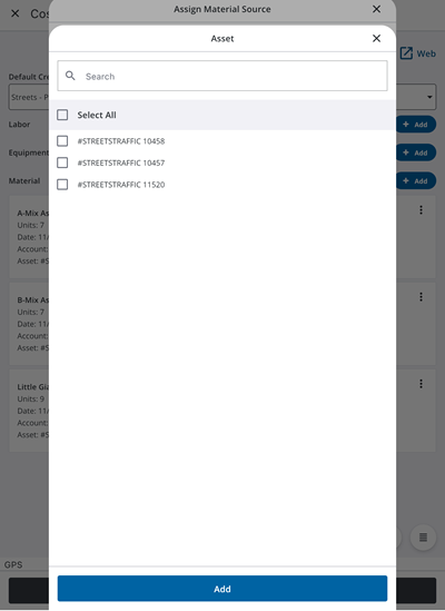 Add Material Add Material