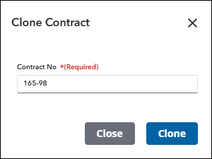Clone a Contract