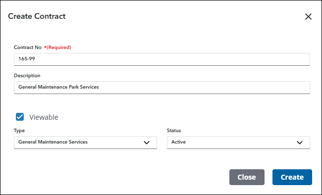 Create a New Contract