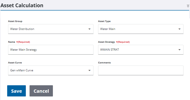 Add Asset Calculations