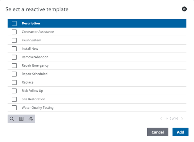 Configure Reactive Templates