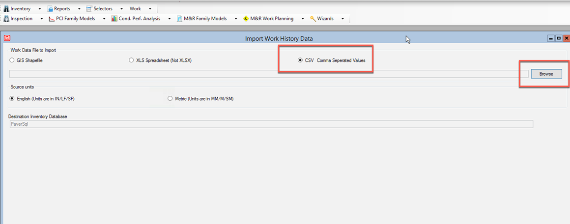 Import Files From Trimble Unity To Paver