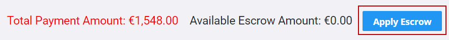Apply an Escrow Payment
