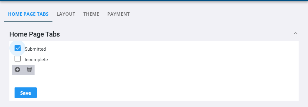 Configure Tabs