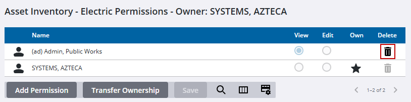Remove Permissions
