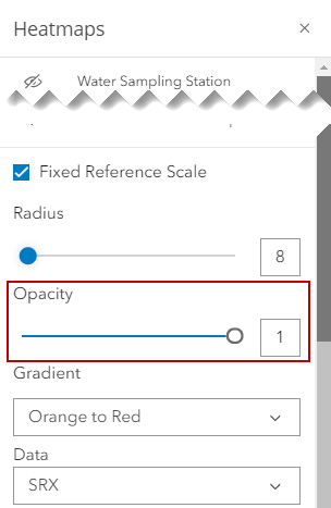 Change Heat Map Opacity