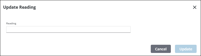 Update an Asset Reading