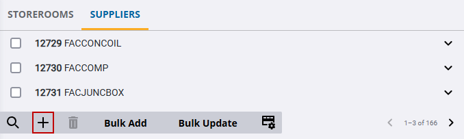 Add or Edit a Supplier
