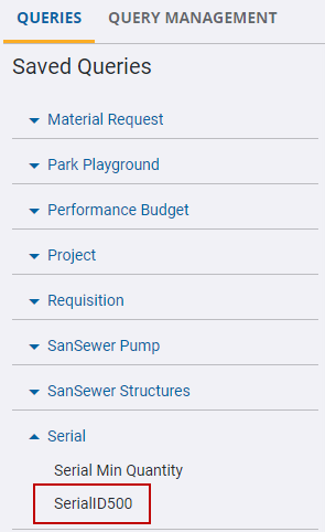 View or Edit a Saved Search