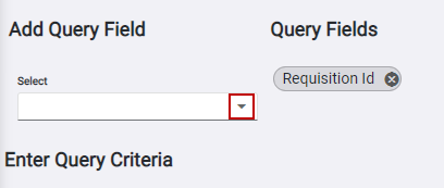 Search for a Requisition Transaction