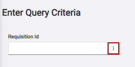 Search for a Requisition Transaction